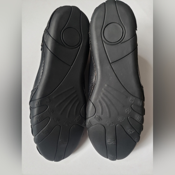 Ldeck | Shoes | Ldeck Black Leather Velcro High Top Nonslip Laceup ...